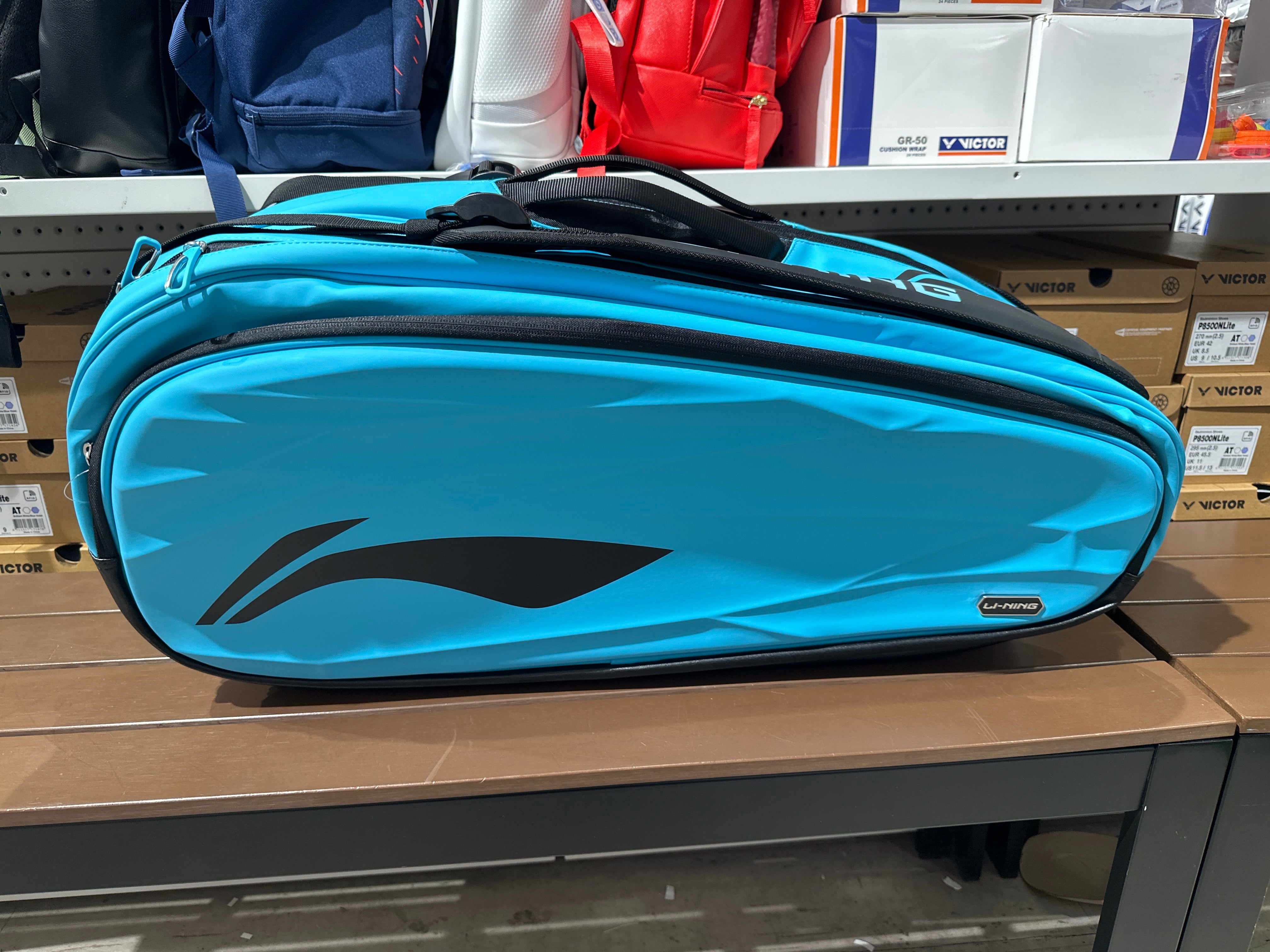 LI-NING Racquet Bag ABLV017 Sky Blue – Pro Racquet