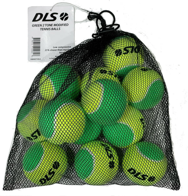 DLS Green Stage 1 Tennis ball Pack of 12 – Pro Racquet