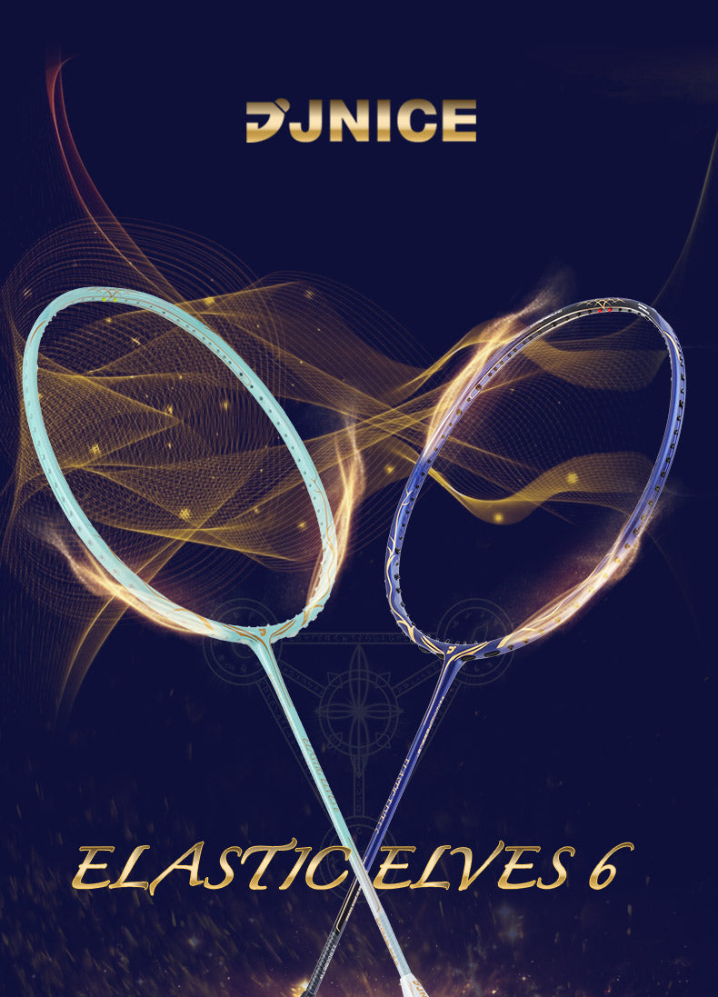 JNICE ELASTIC ELVES 6 (Unstrung) – Pro Racquet