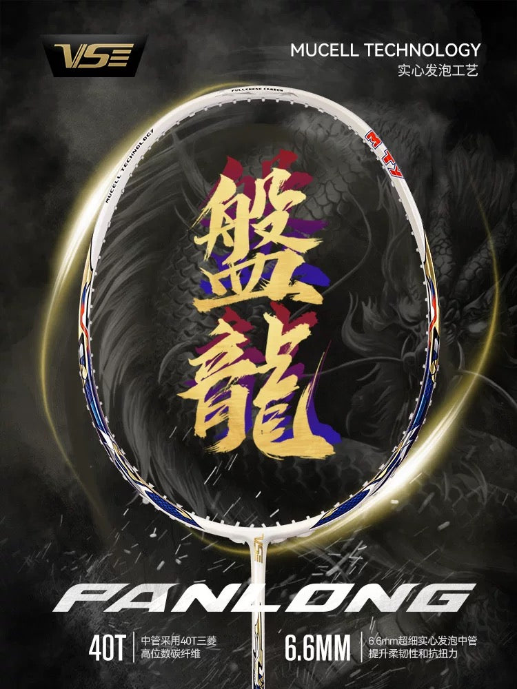 VS Panlong Attacking Racquet Pre-Strung – Pro Racquet