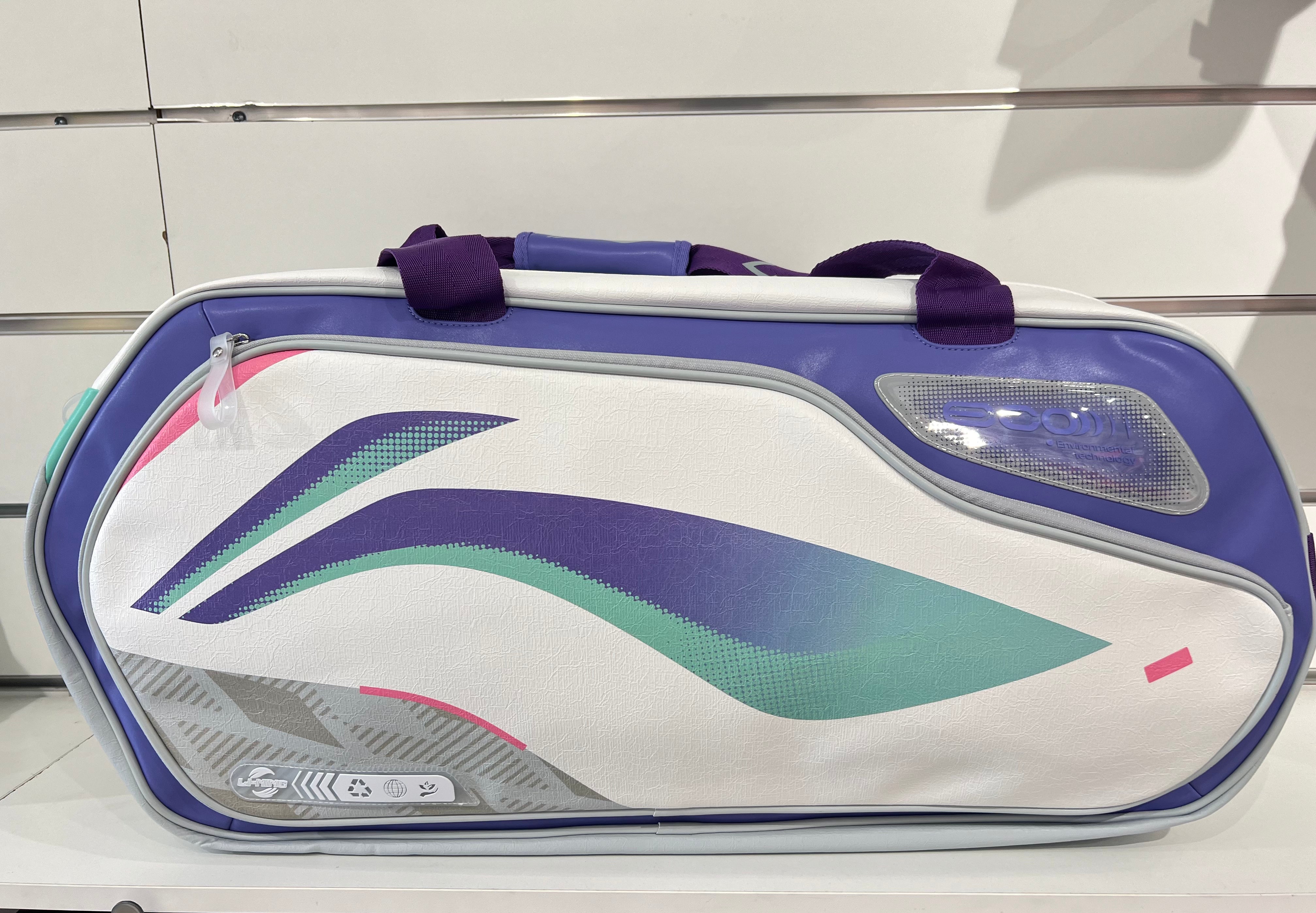 LI-NING Tournament Square Bag (ABJU013-2) WHITE – Pro Racquet