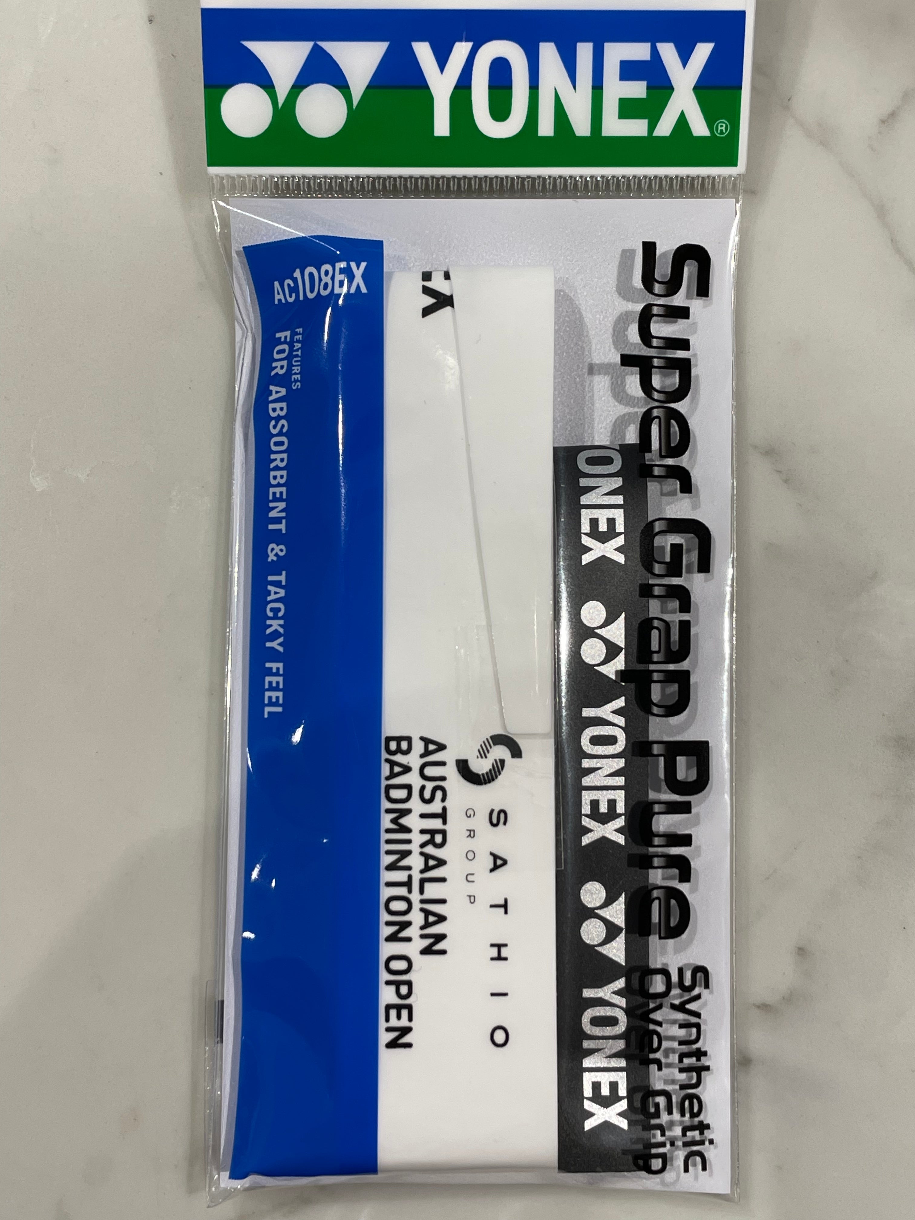 YONEX AC108EX SUPER GRAP PURE Australian open edition – Pro Racquet