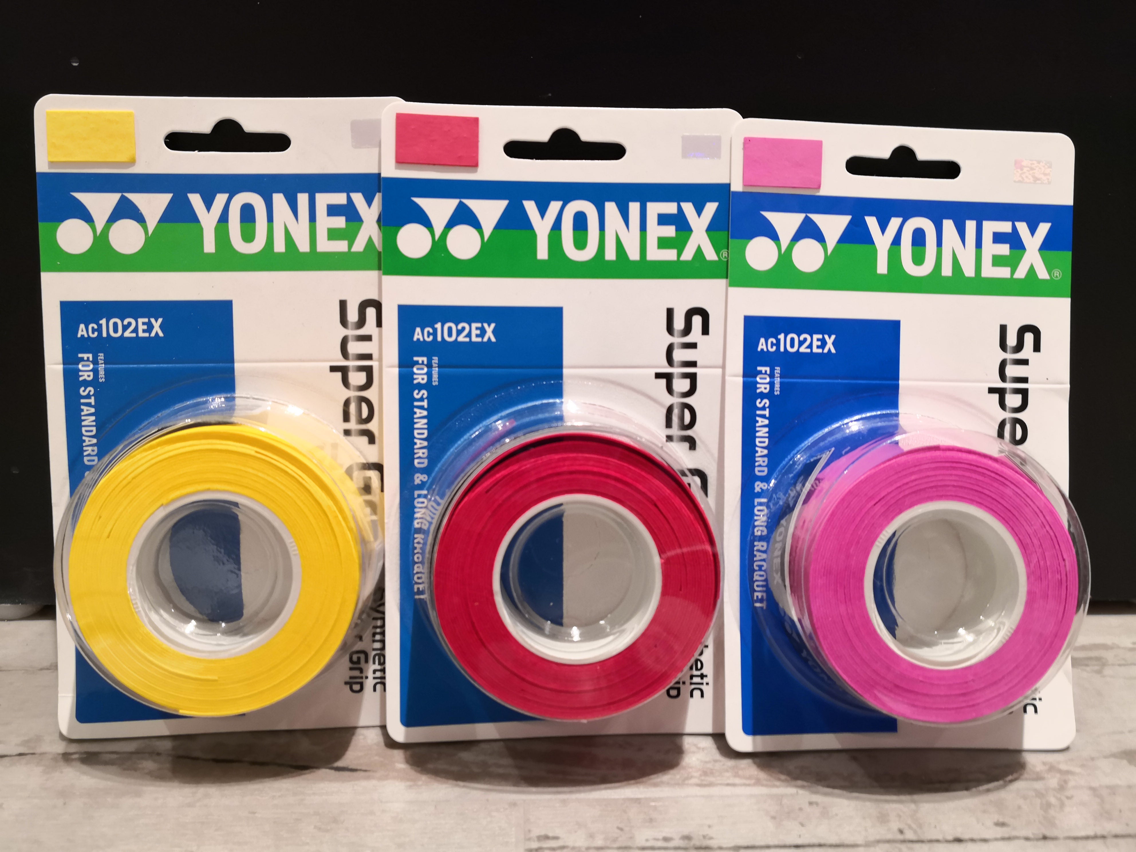 YONEX SUPER GRAP (3 WRAPS) AC102EX – Pro Racquet