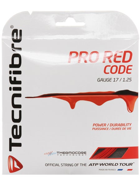 Tecnifibre Red Code Tennis String Set – Pro Racquets